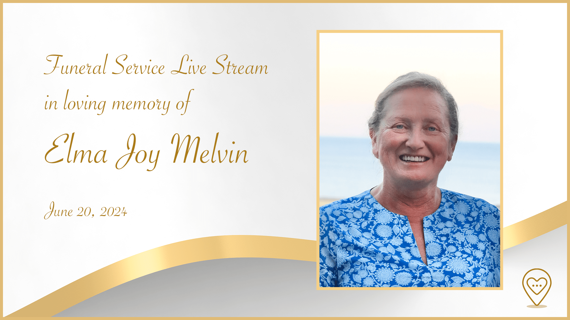 Elma Joy Melvin Funeral Service Live Stream | Virtual Memorial ...