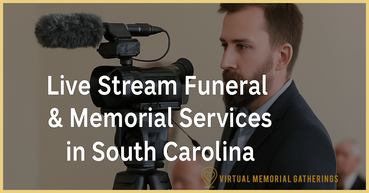 Live Stream Funeral & Memorial Services in Spartanburg, SC | Virtual Memorial Gatherings & Live ...